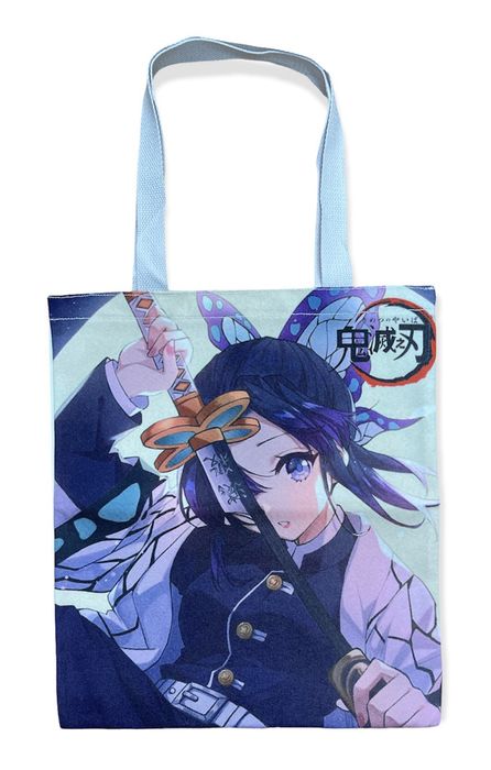Japanese Brand Demon Slayer Tote Bag Shinobu Kocho Katana: Kimetsu no ...