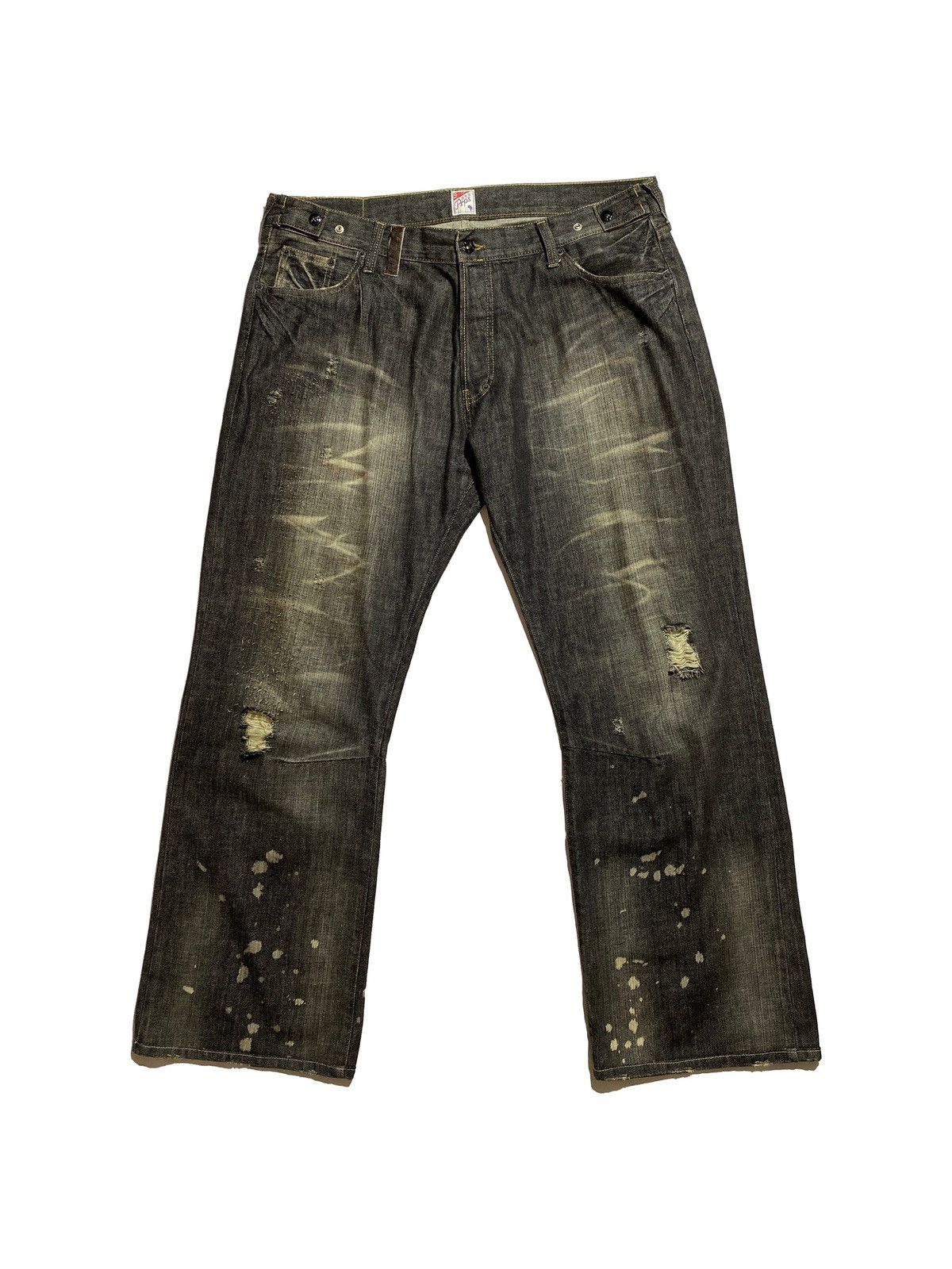 Vintage Prps distressed jeans made in Japan size 38 | Grailed
