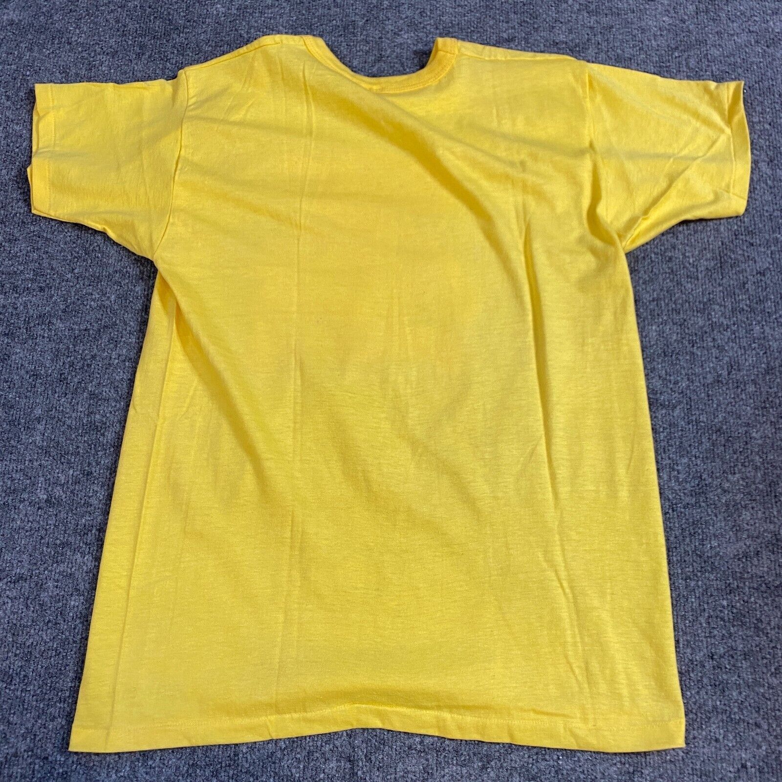 Vintage Hot Rod Chevy T-shirt M Yellow Vintage 1976 Roach Made in US ...