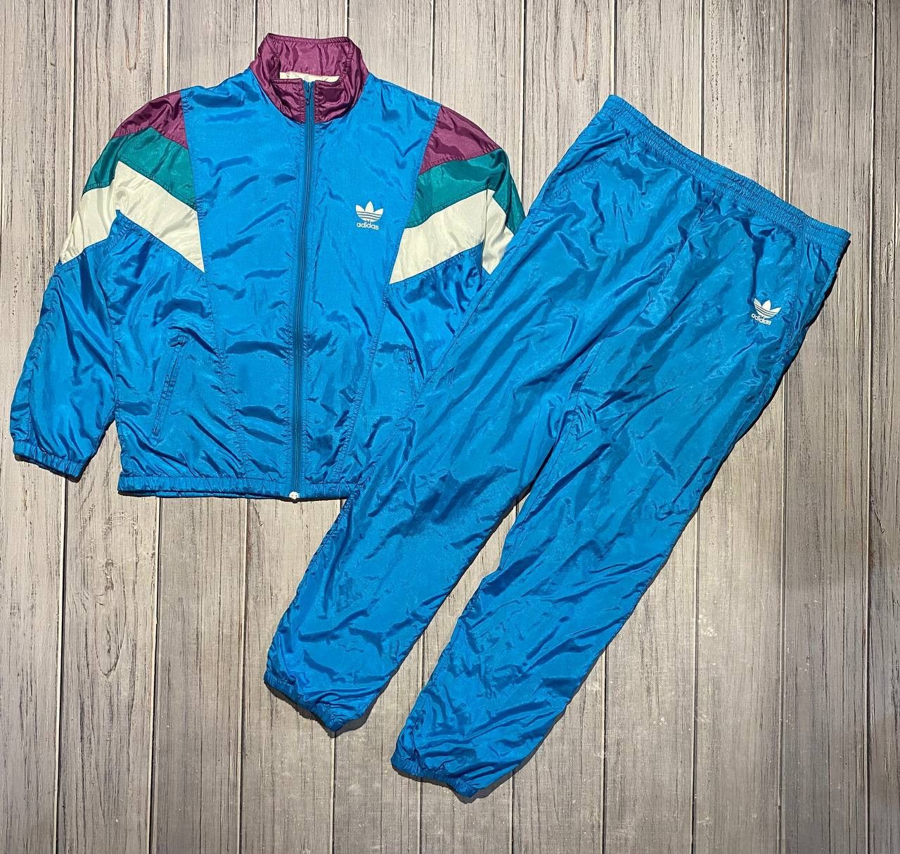 Adidas × Streetwear × Vintage Vintage Adidas Tracksuit Jacket and Pants ...