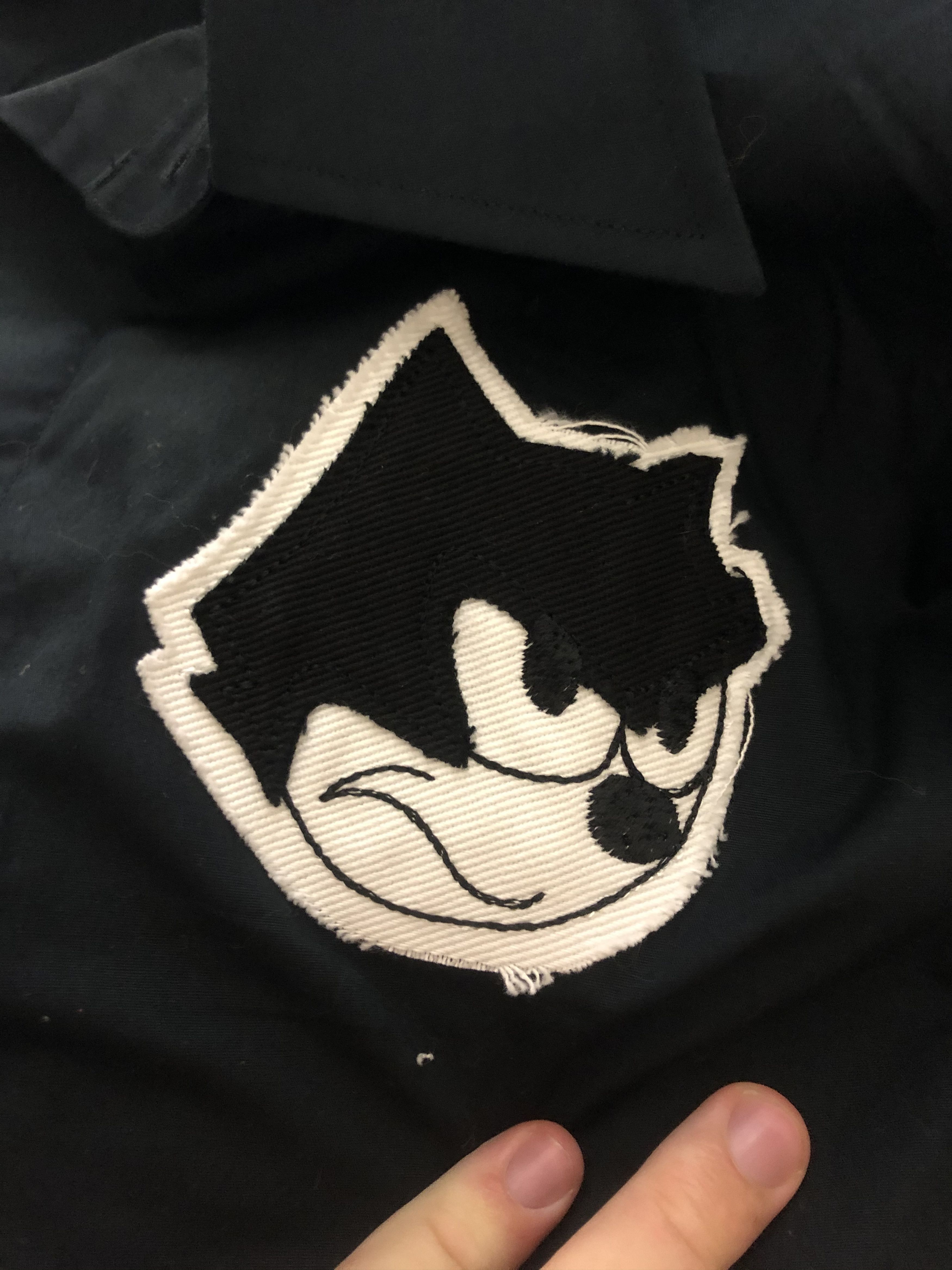 Iceberg History Iceberg History Felix The Cat Patch Shirt Button up ...