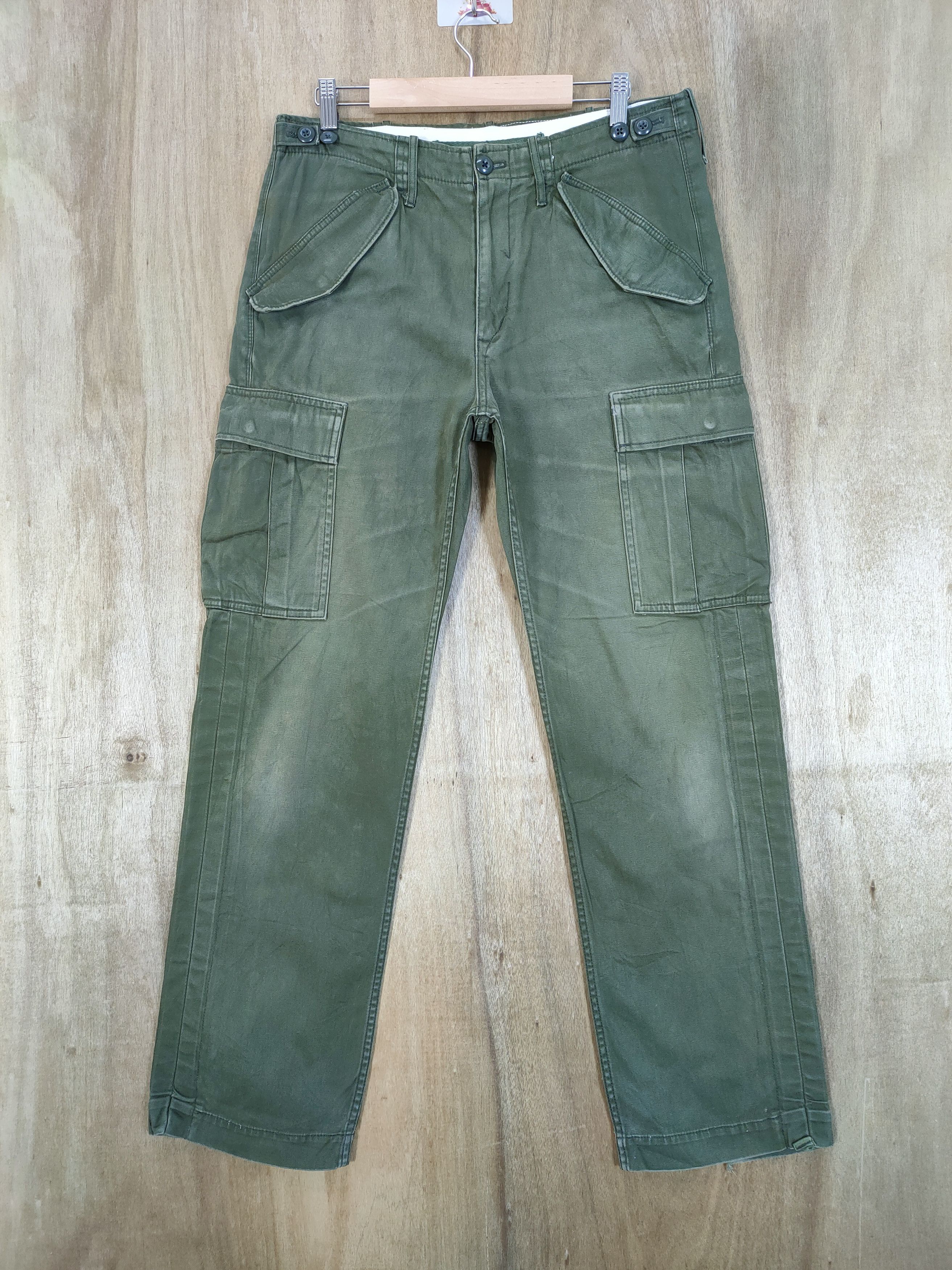 Archival Clothing × Streetwear × Vintage GAP GREEN CARGO PANTS MULTIPOCKET TACTICAL | Grailed