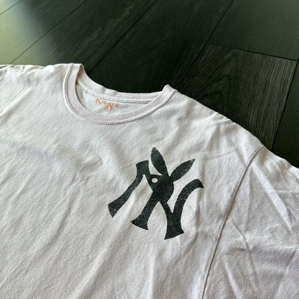 Playboy Kamil Abbas New York Yankees Playboy Logo Tee Shirt | Grailed