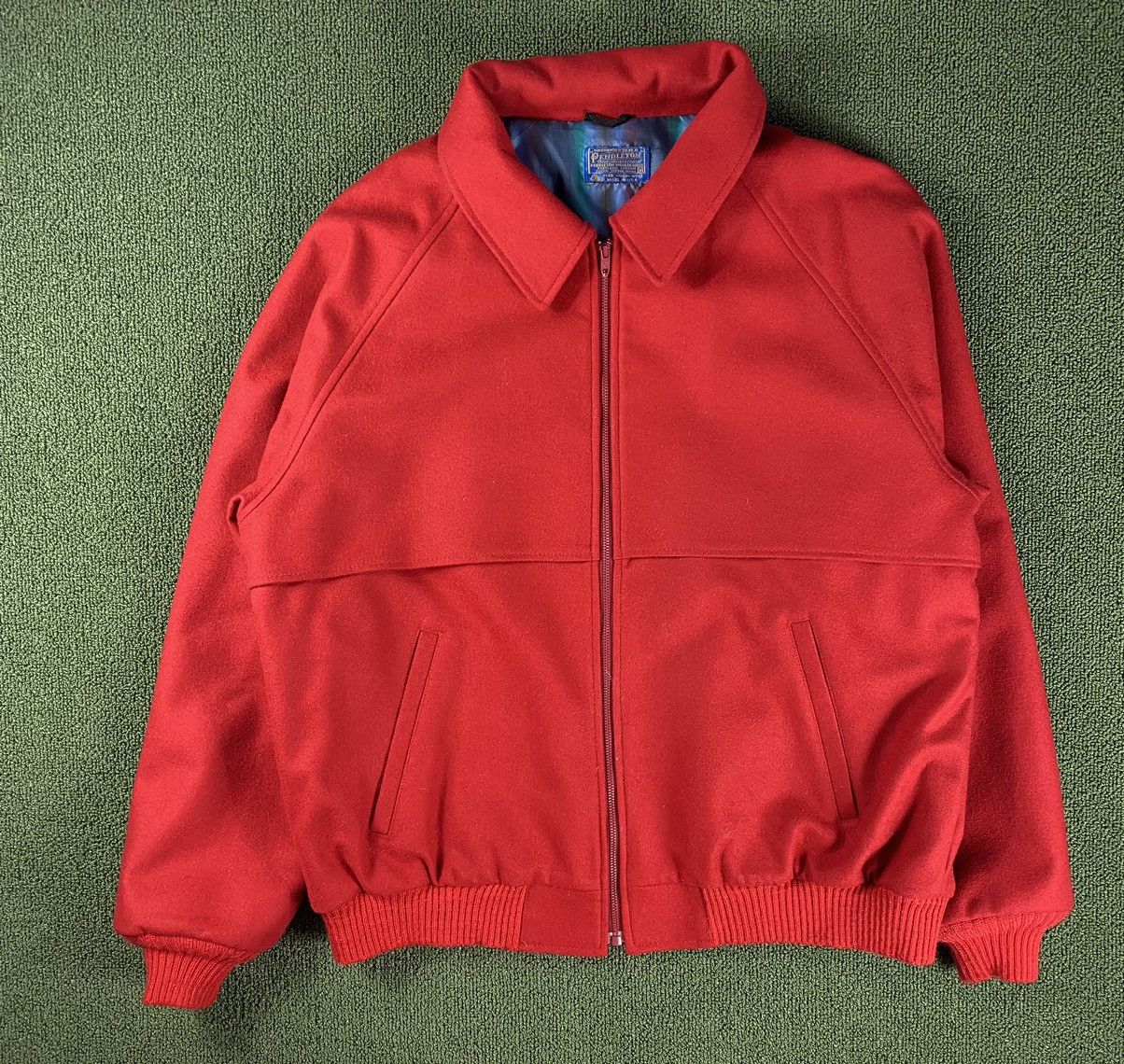 Pendleton × Vintage Vintage 90s Pendleton Wool Bomber Jacket | Grailed