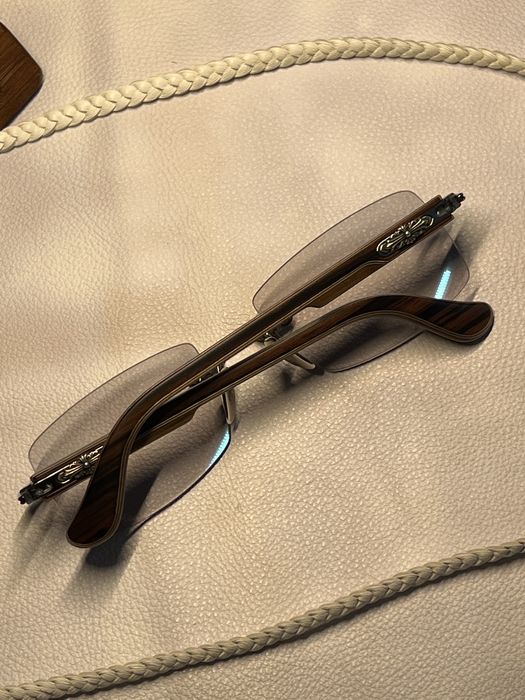 Chrome Hearts Deep II Transition Lenses Optical Chrome Hearts Glasses ...