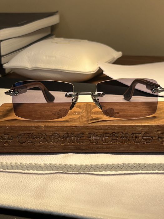 Chrome Hearts Deep II Transition Lenses Optical Chrome Hearts Glasses ...