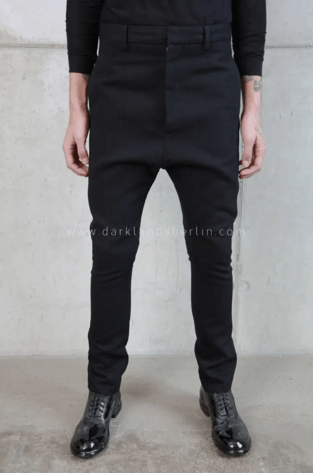Deepti NEW Low Crotch Membrane Trousers | Grailed