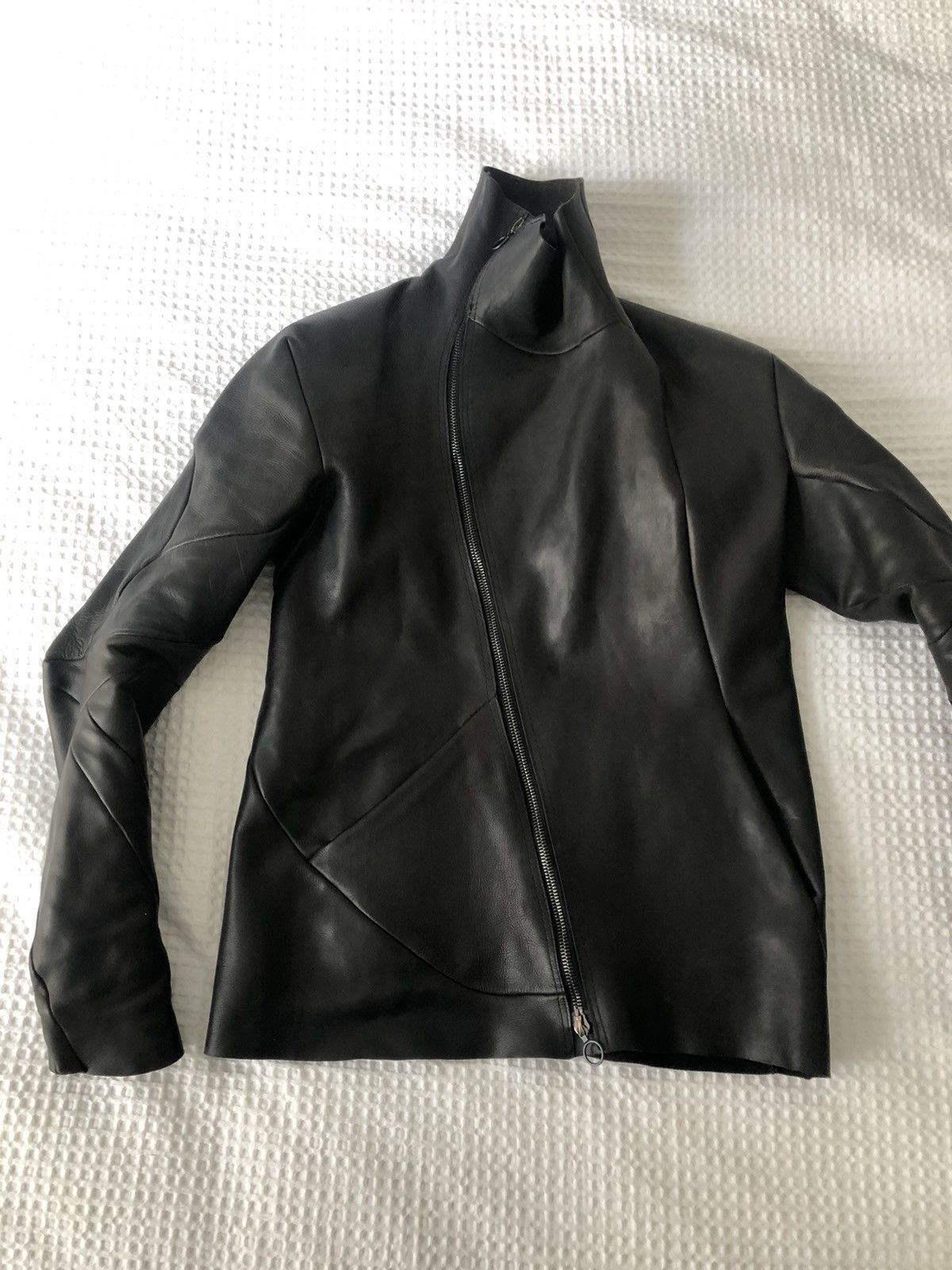 Leon Emanuel Blanck Distortion Horsehide Leather Jacket | Grailed