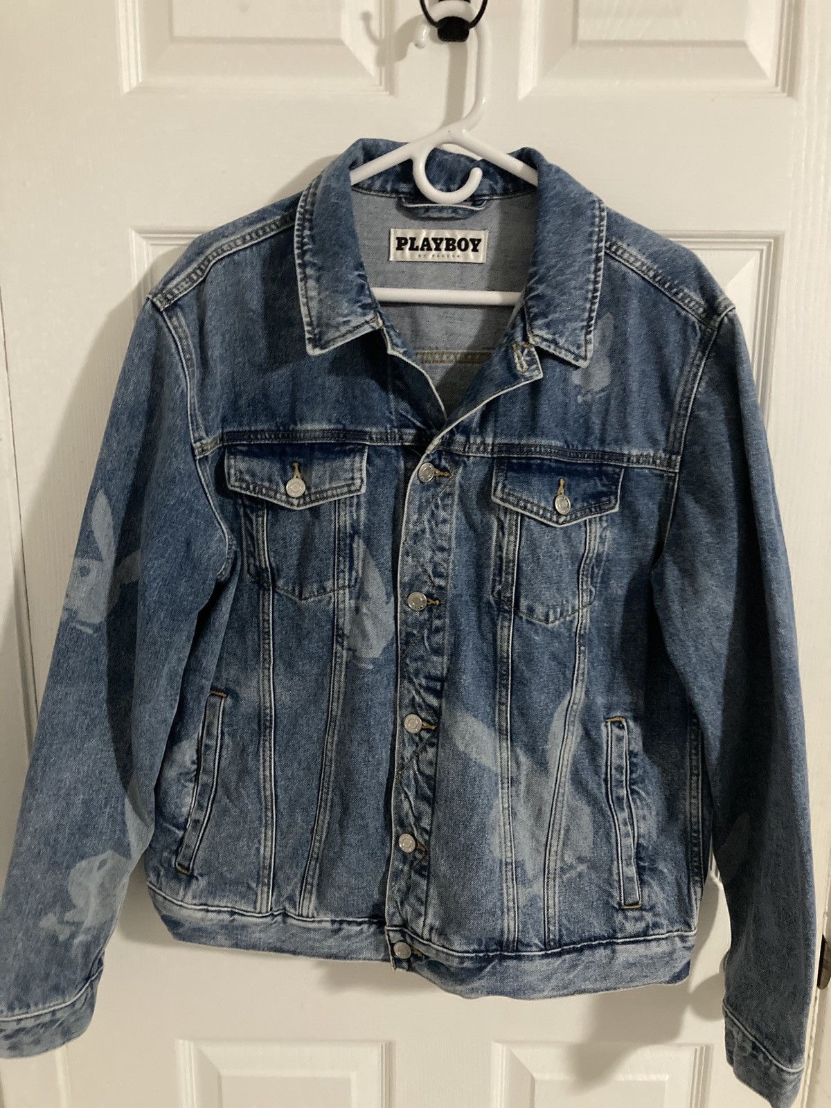 Pacsun Pacsun playboy denim jacket | Grailed