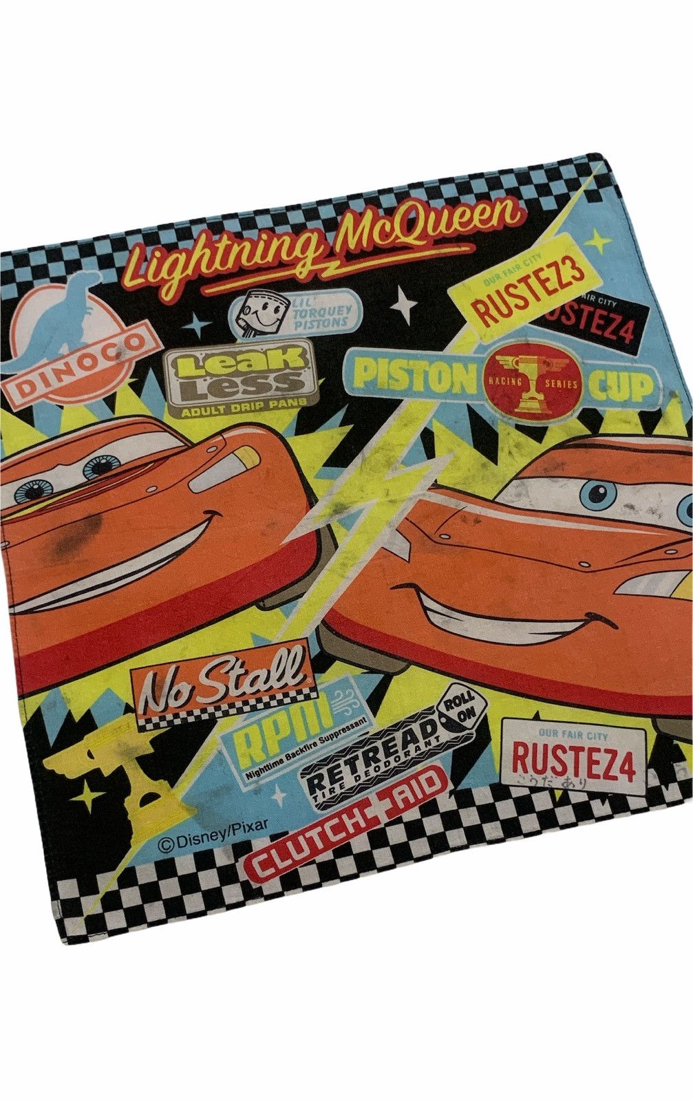 Disney Disney / Pixar Cars Lightning McQueen Handkerchief Bandana | Grailed