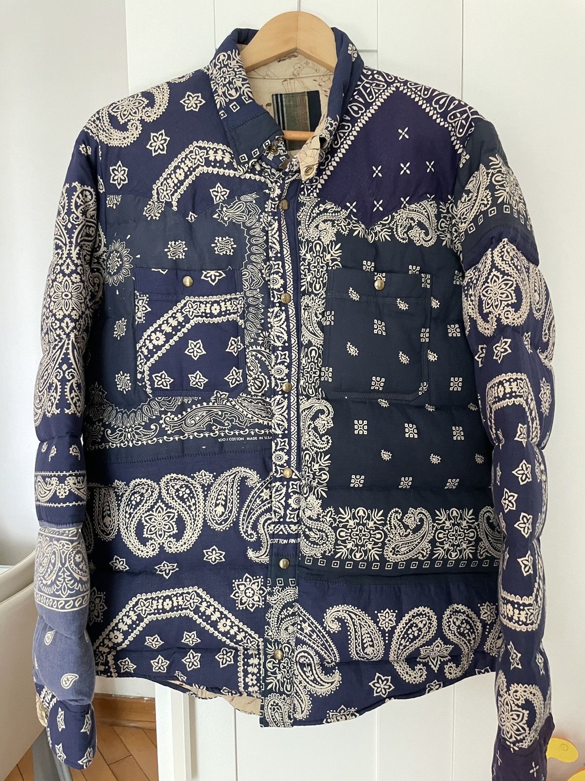 Visvim Visvim ICT Bandana Kerchief down jkt 2017 | Grailed