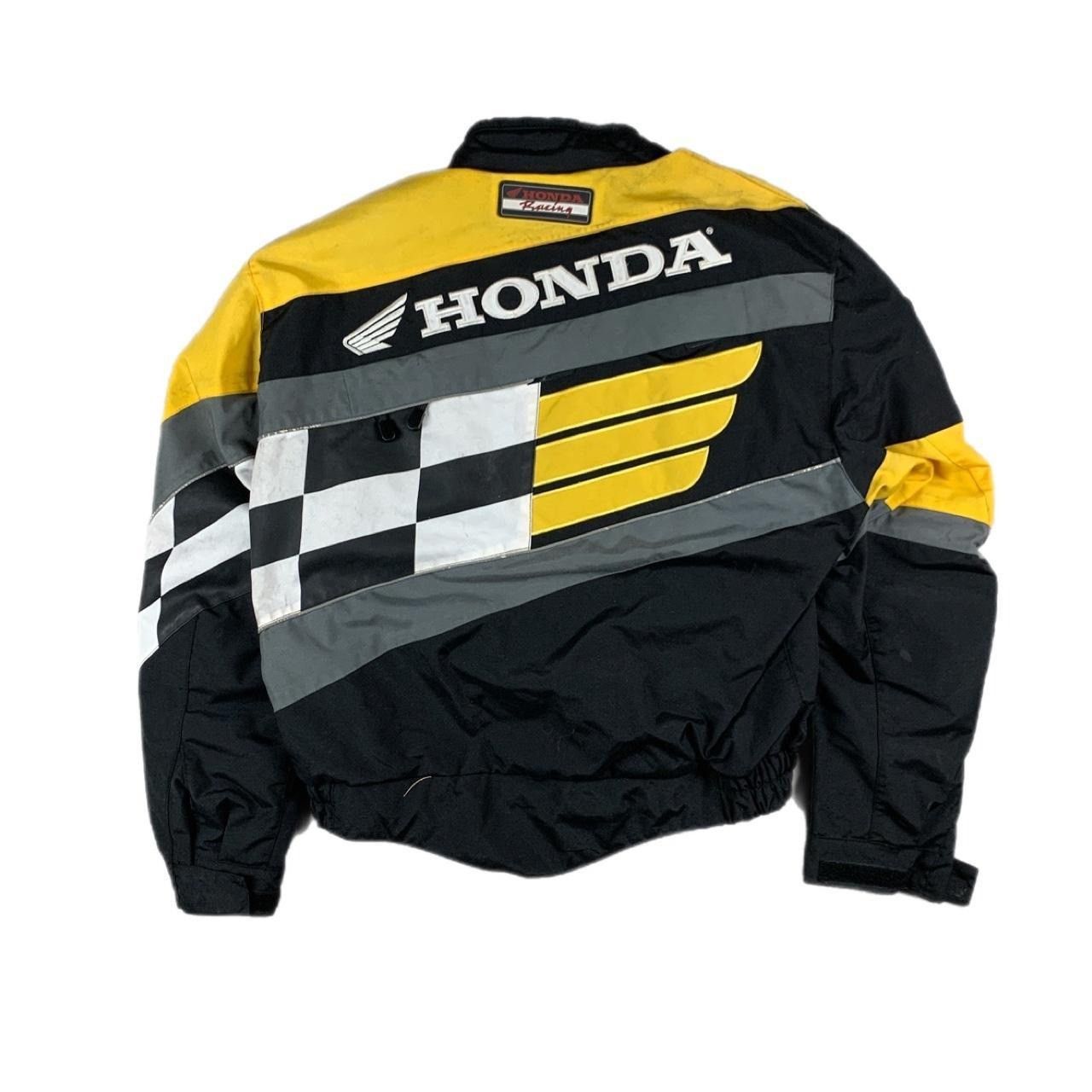 Honda × Vintage Vintage Honda Rider Intersport Motorcycle Racing Jacket ...