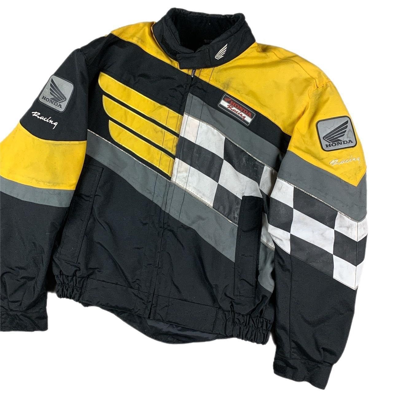 Honda × Vintage Vintage Honda Rider Intersport Motorcycle Racing Jacket ...