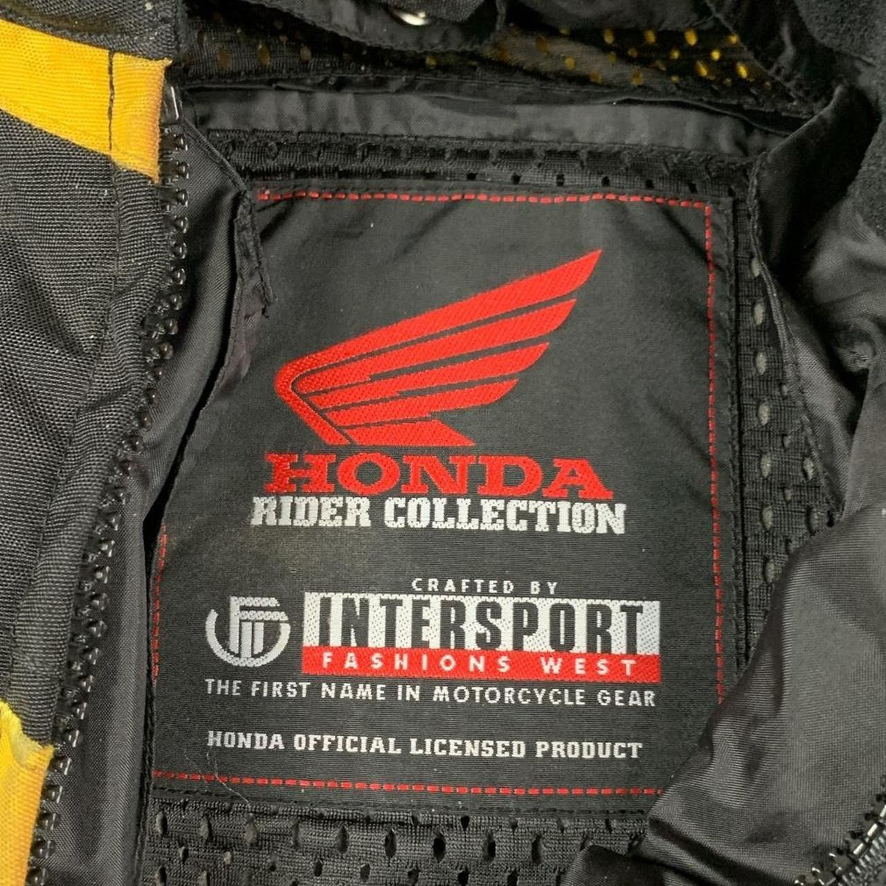 Honda × Vintage Vintage Honda Rider Intersport Motorcycle Racing Jacket ...