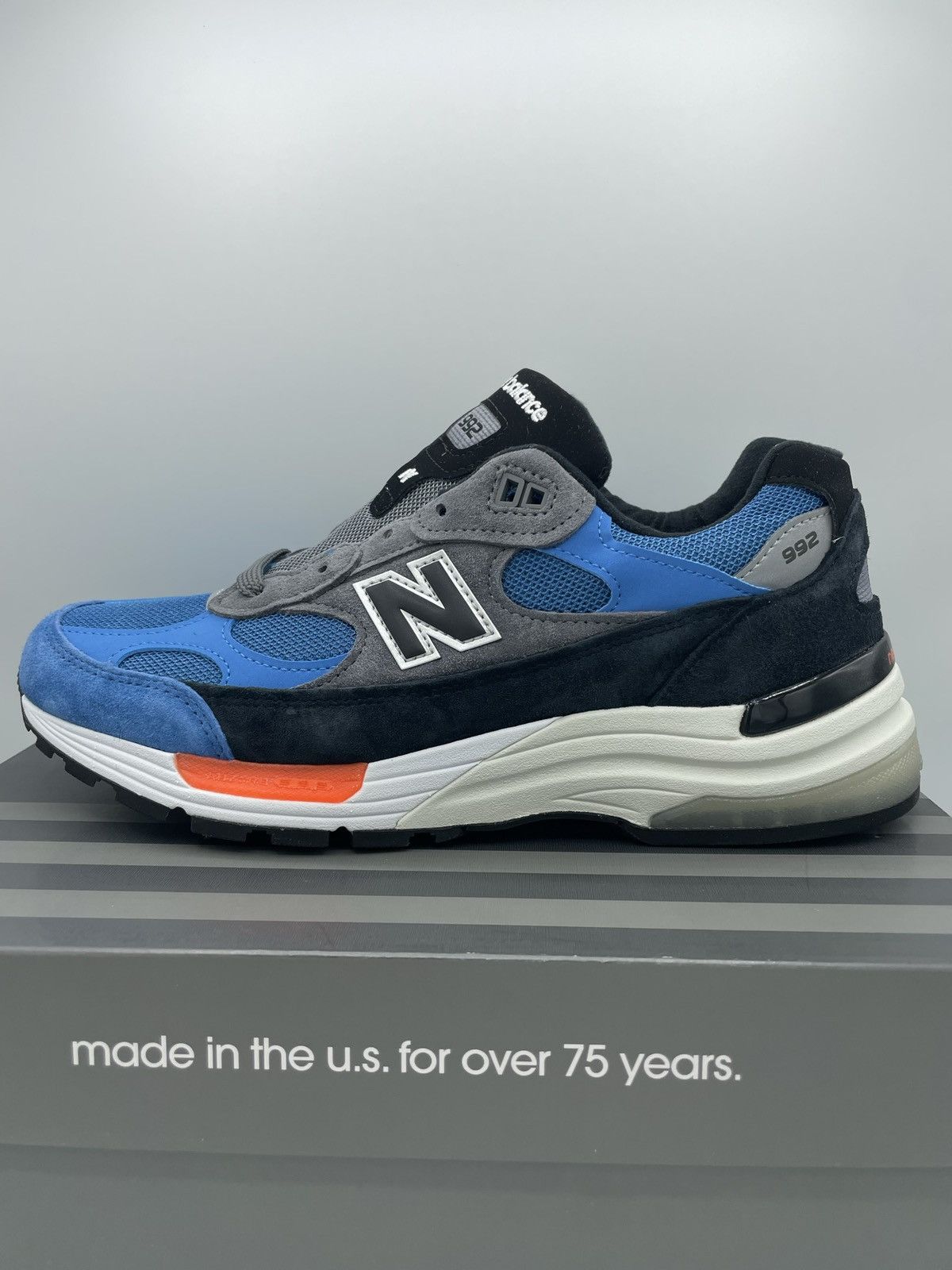 New Balance New Balance 992 Made In The USA ‘Blue White’ [M992CP] Mens ...