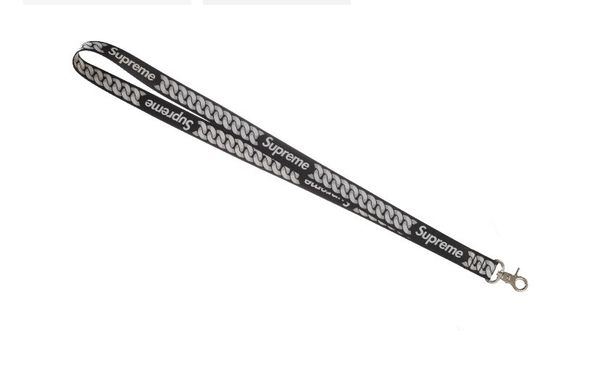 Supreme Supreme Cuban Links Lanyard Black | Grailed