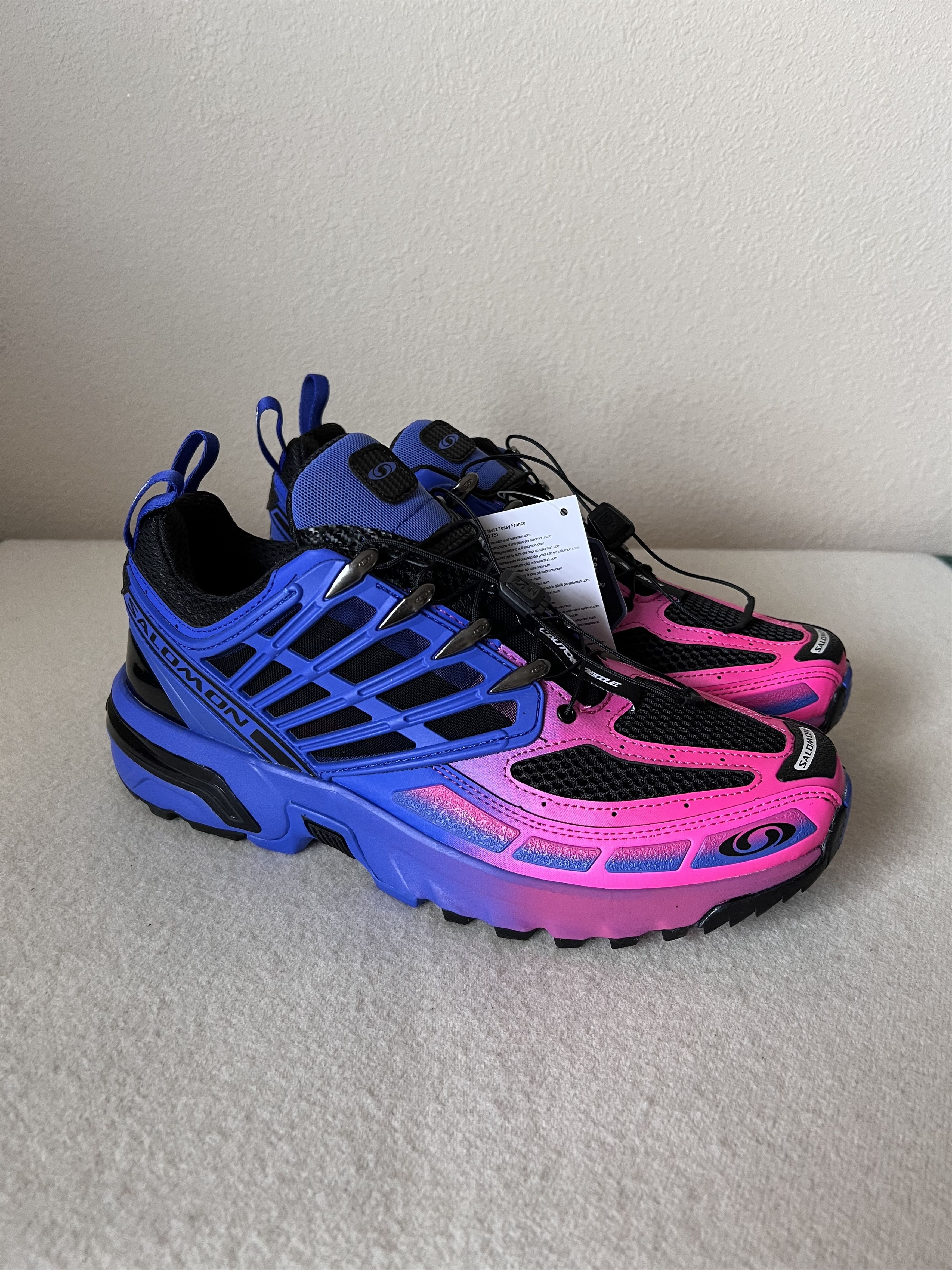 Kar × Salomon Salomon ACS Pro KAR L'ART DE L'AUTOMOBILE in Pink Purple ...