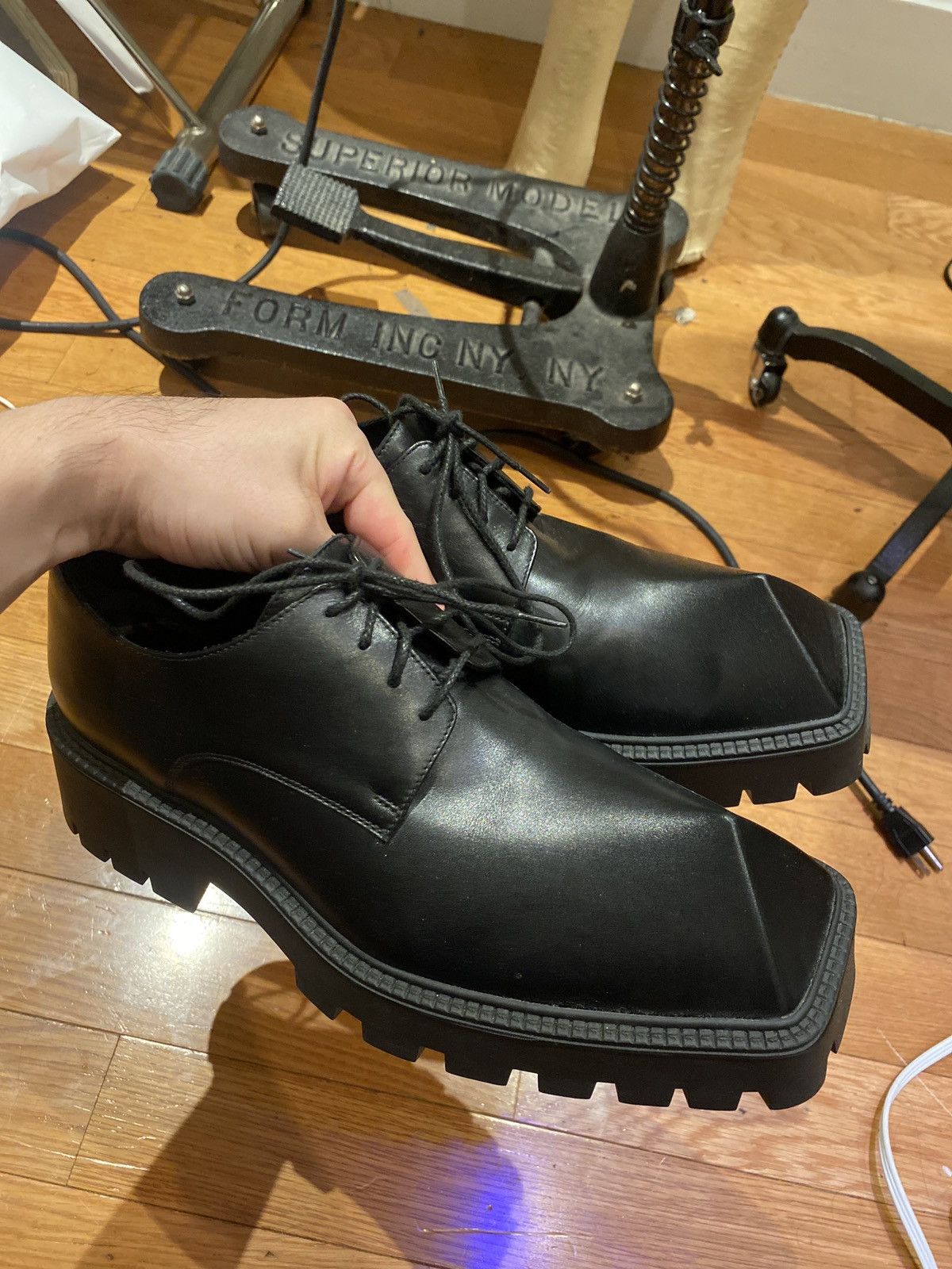 Balenciaga Balenciaga Rhino Derby Boots | Grailed
