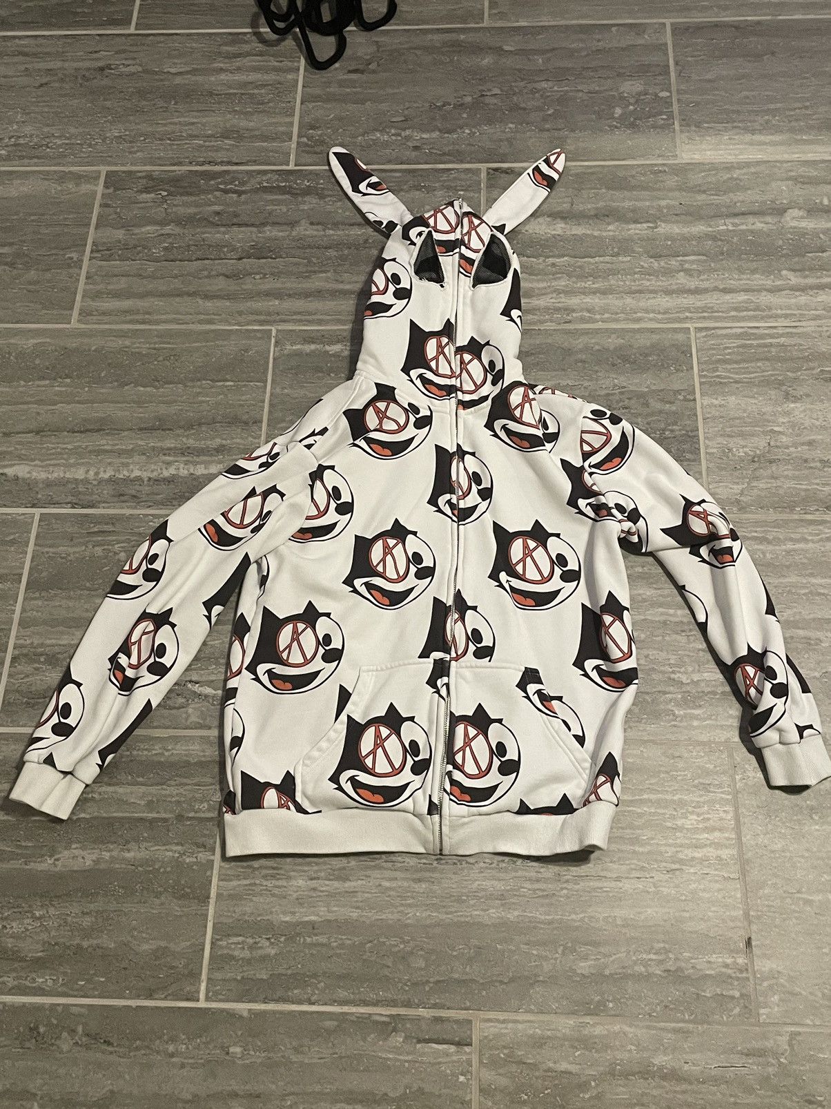 Streetwear introvert studios zip up | Grailed