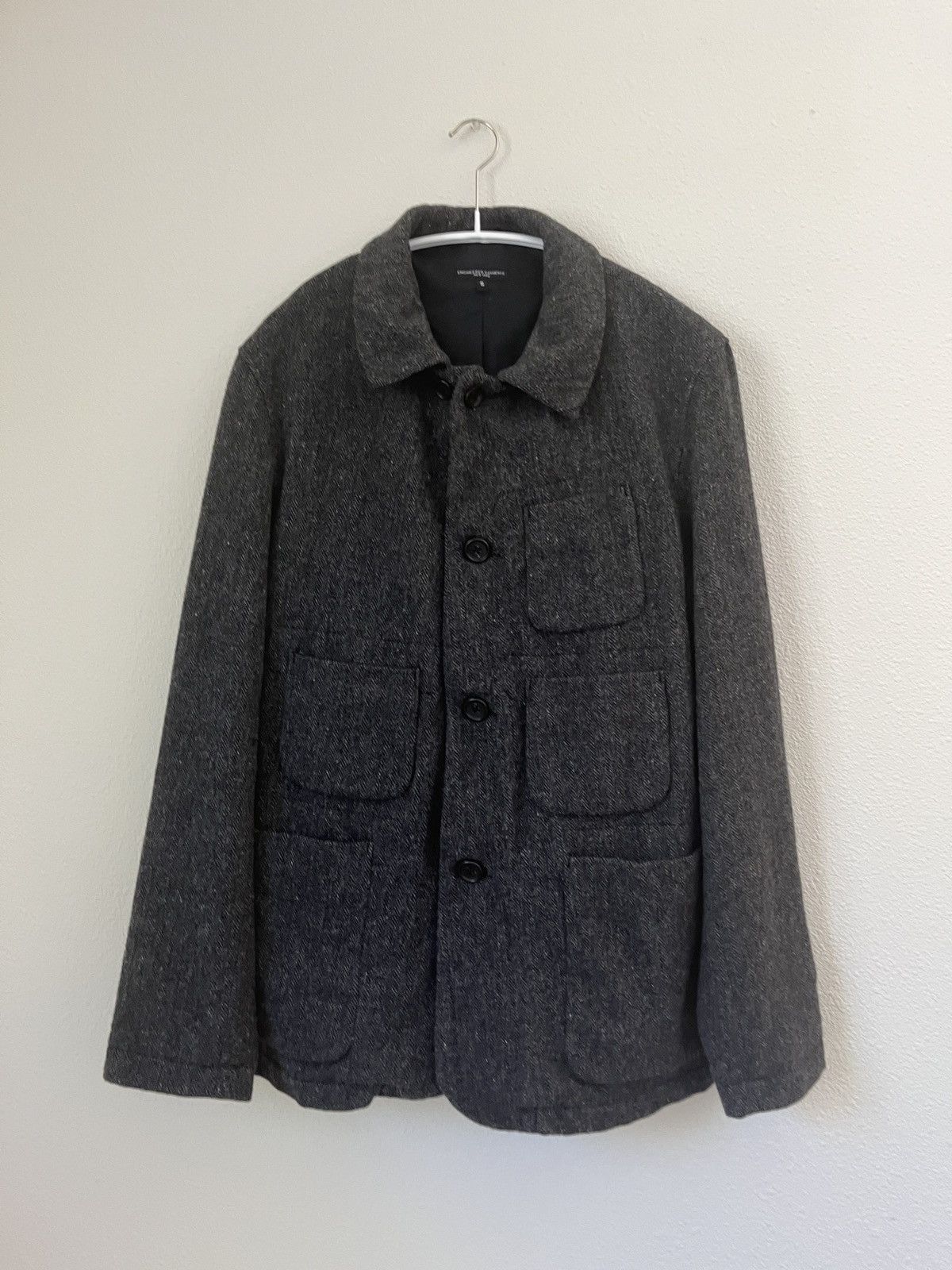 Engineered Garments Work Jacket - Wool Herringbone | Grailed