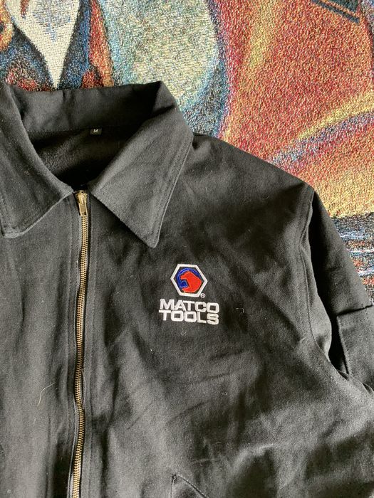 Vintage RARE Vintage Black Matco Tools Work Jacket | Grailed