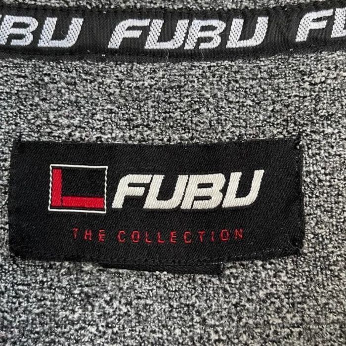 Vintage FUBU 90s Vintage Long Sleeve Crew Shirt, Spell-Out Logo | Grailed