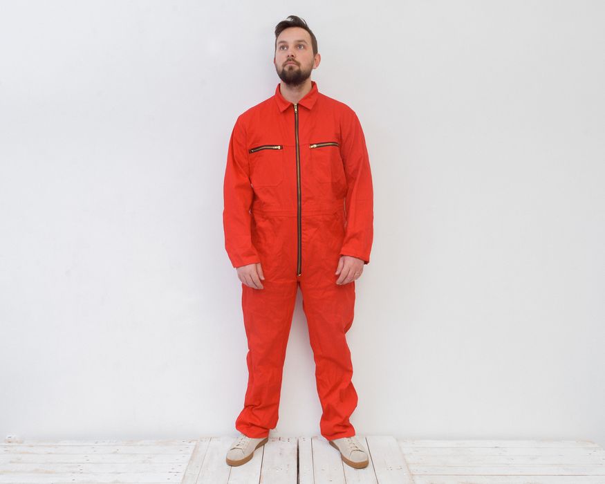 Vintage Worker Overall UK 46 US Boilersuit Coverall EU 56 2XL Chore ...