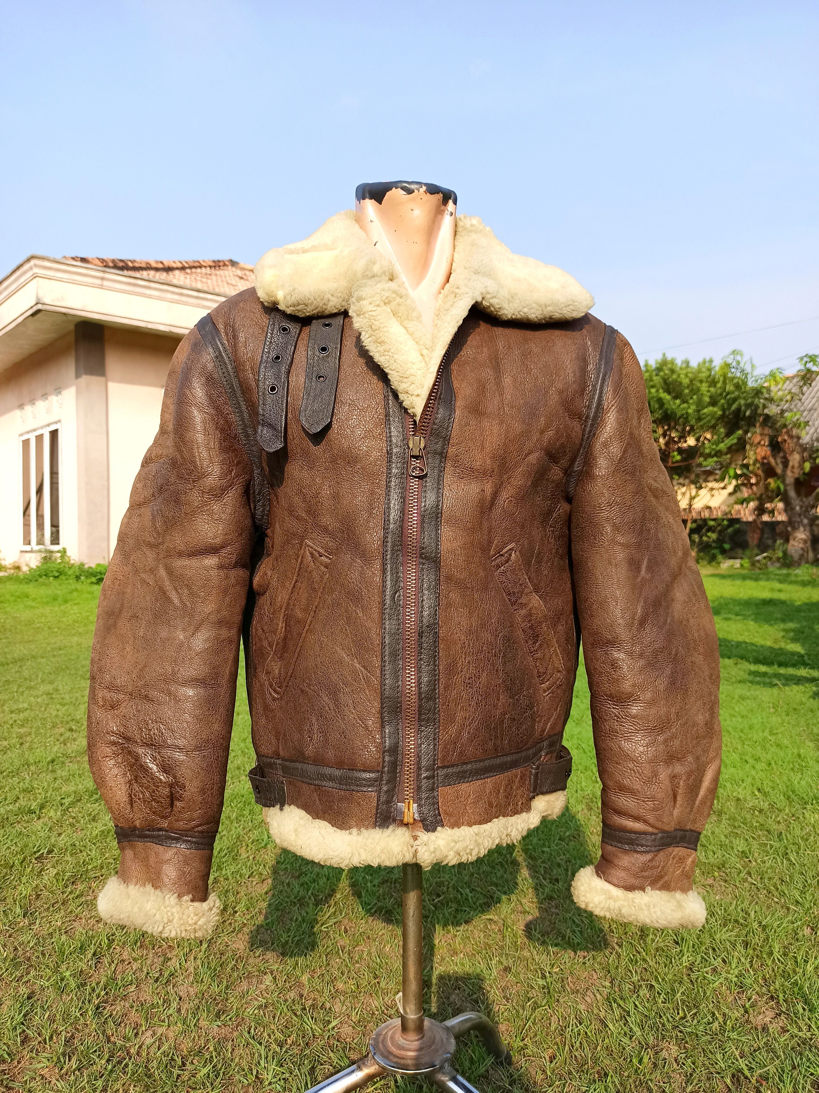 Schott Schott Bros B-3 USAAF Bomber Sheepskin Flight Jacket | Grailed