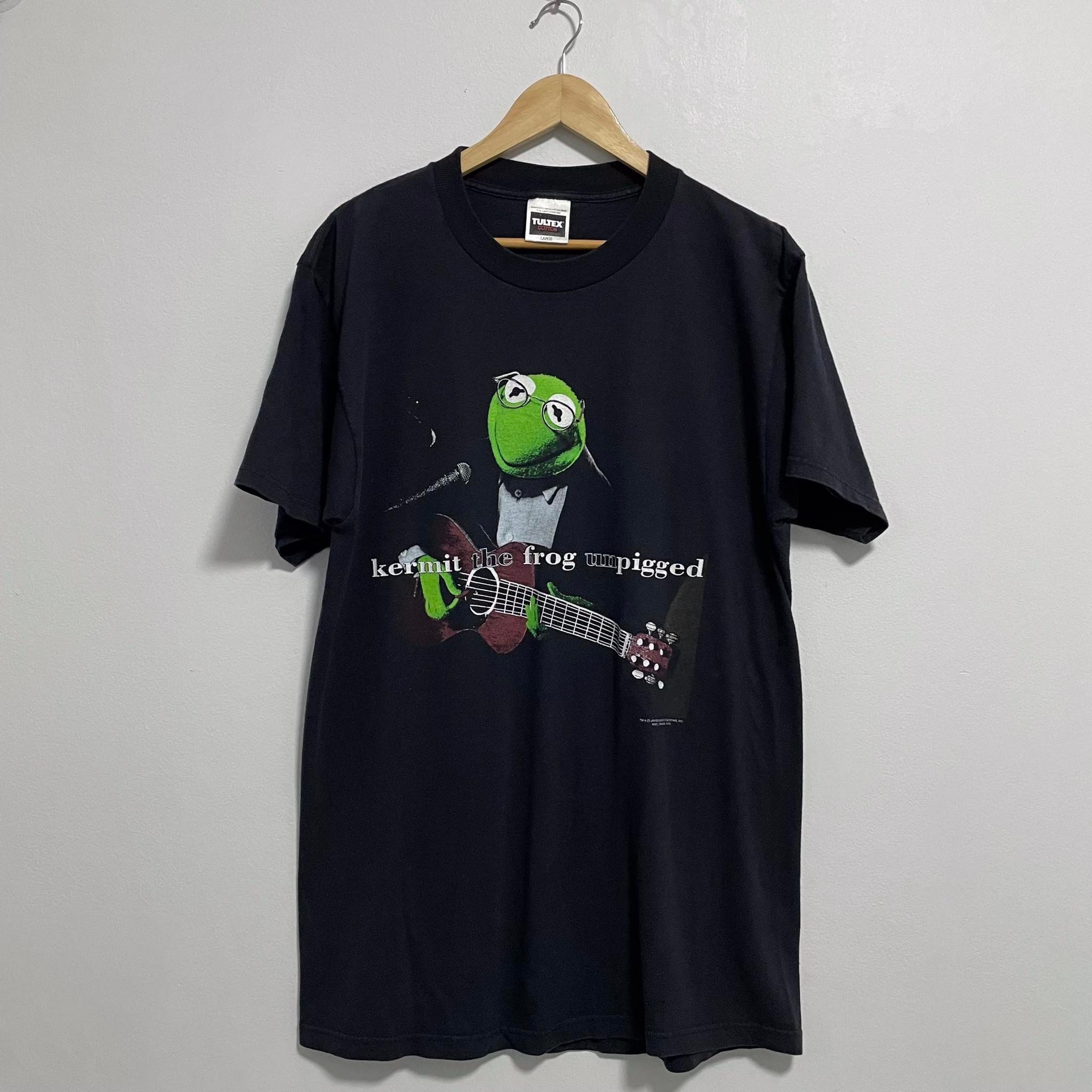 Vintage Vintage 90s Kermit The Frog Unplugged MTV | Grailed