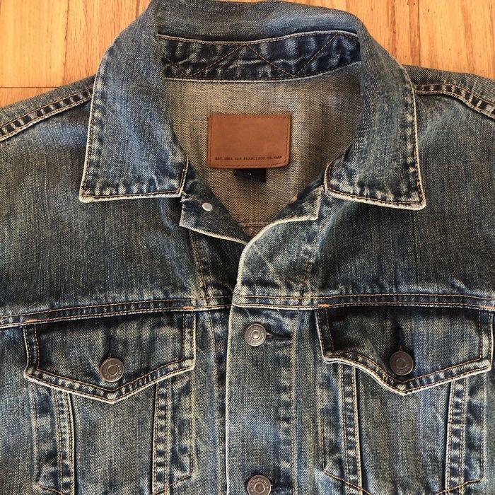 Gap Vintage GAP Denim Jacket Mens Med Trucker Style 90’s Hipster | Grailed
