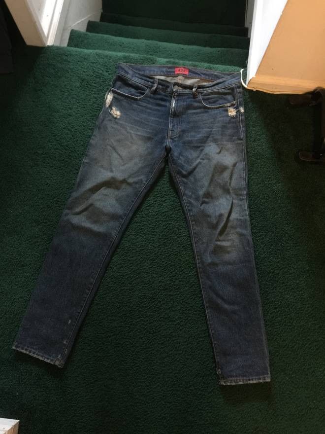 424 On Fairfax Distressed Denim | Grailed