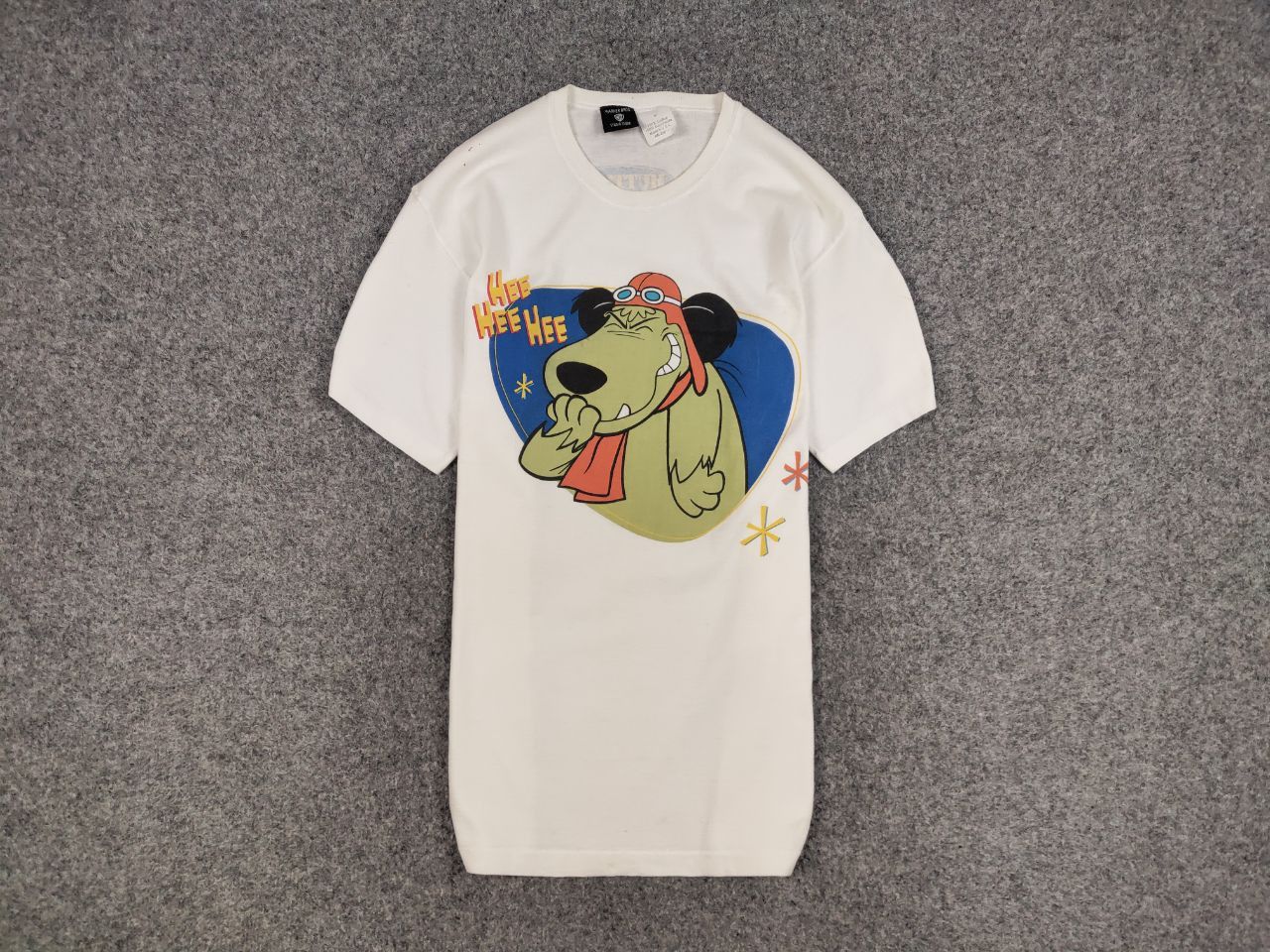 Vintage Vintage 1996 Warner Bros & Muttley White Logo T-Shirt Tee | Grailed
