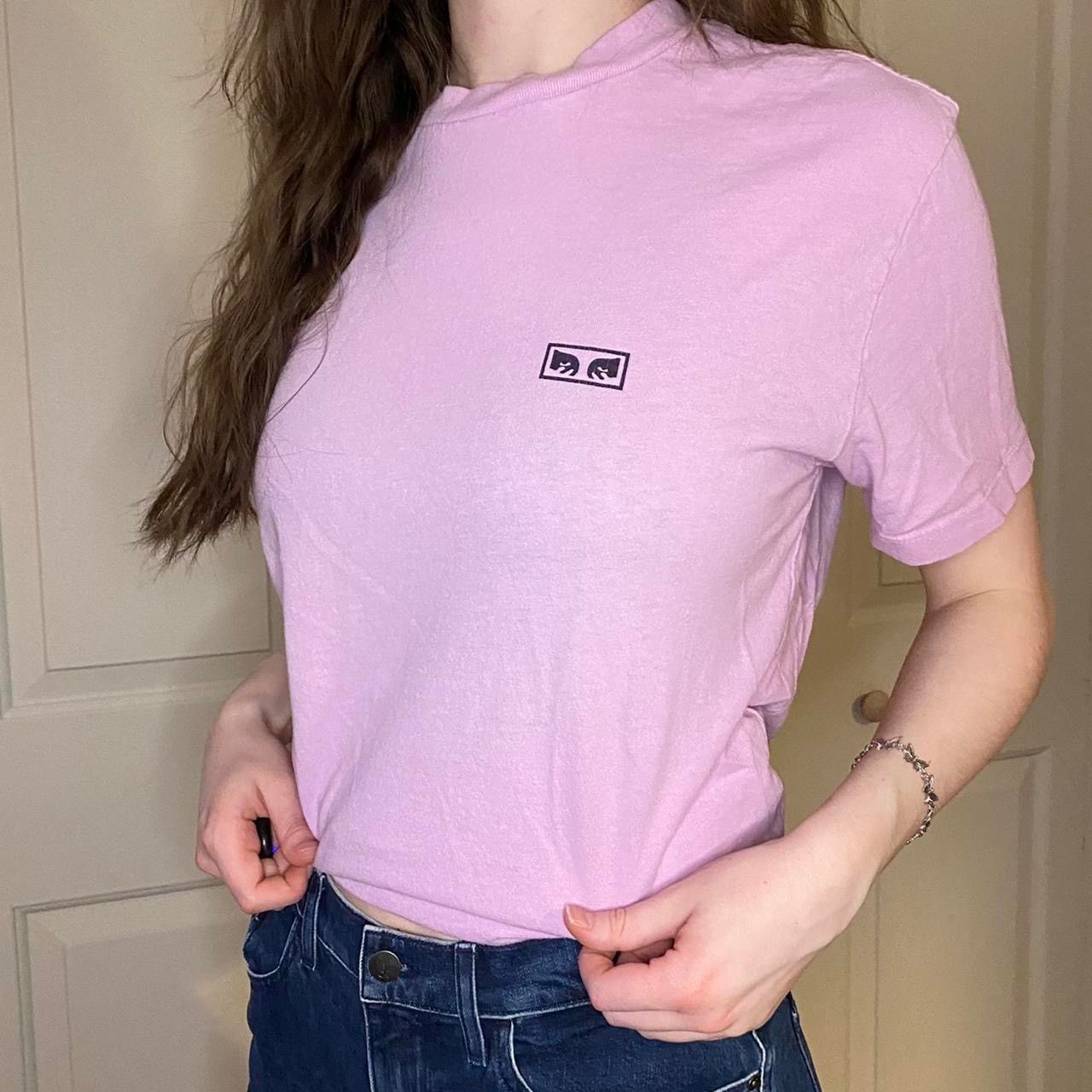 Obey Pink Obey t shirt | Grailed