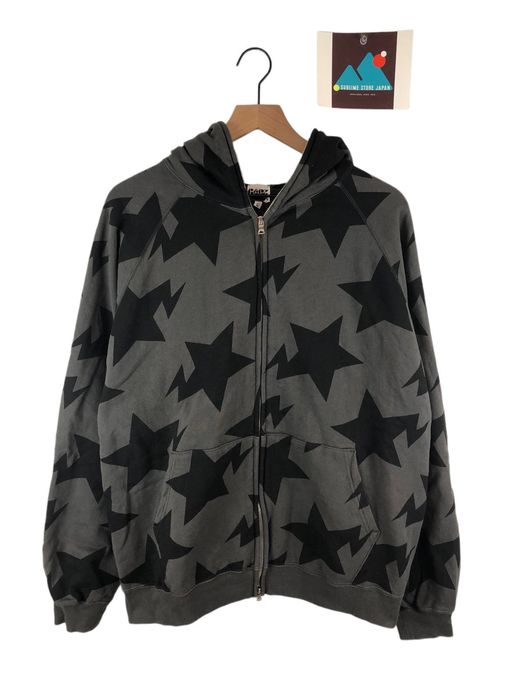 Bape OG Bape Star Logo Full Zip Hoodie | Grailed