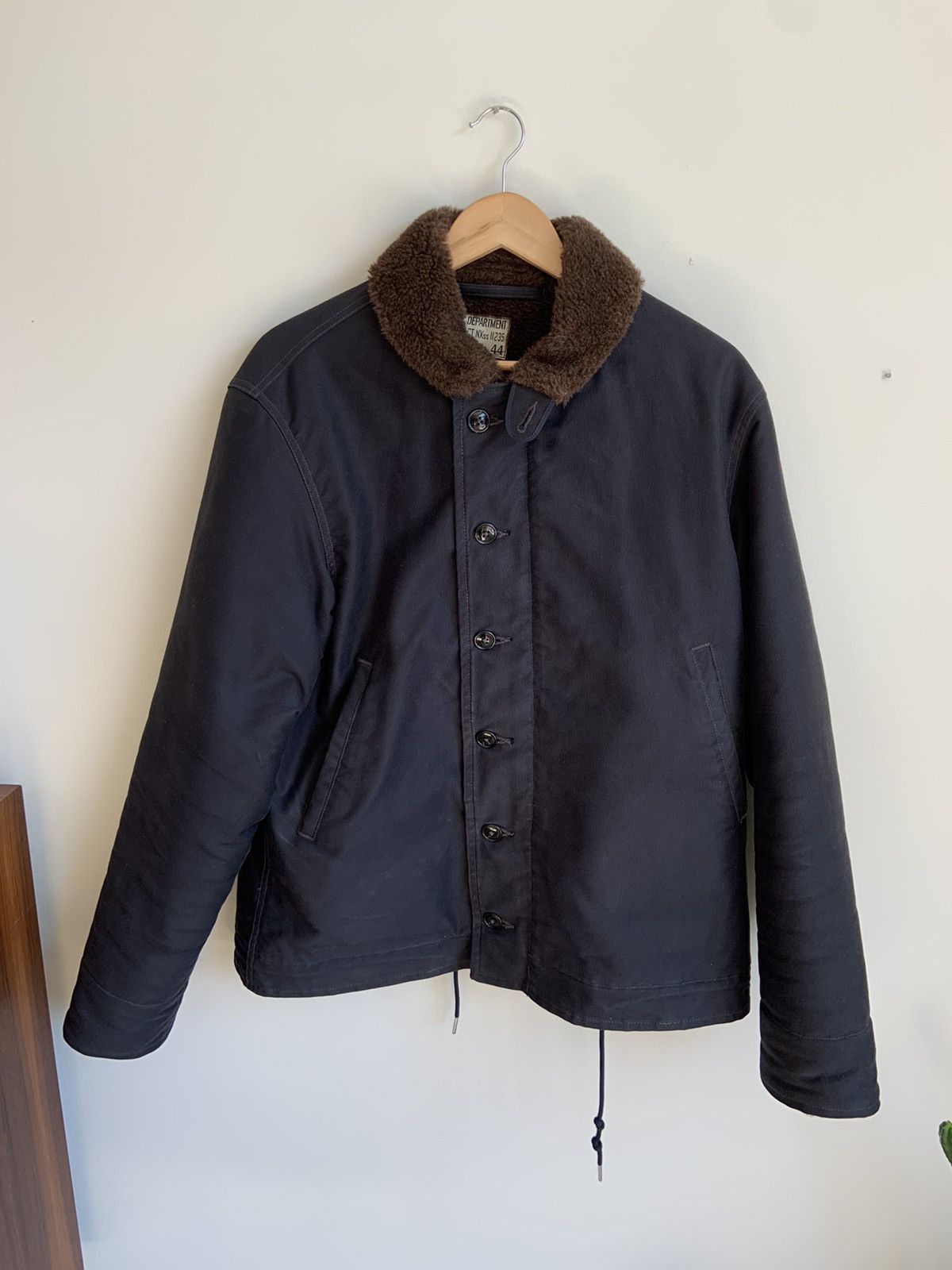 The Real McCoy's THE REAL MCCOY’S N-1 DECK JACKET NAVY 44 | Grailed