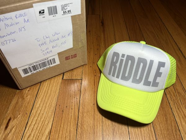 Streetwear Neon RiDDLE Hat | Grailed