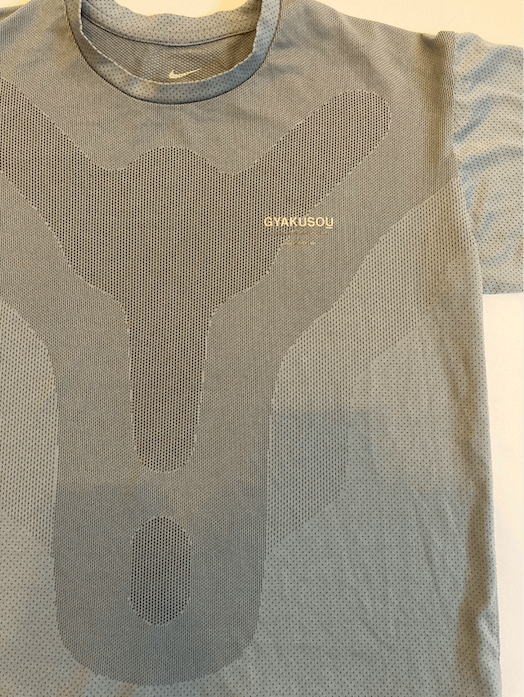 Gyakusou Nike x Gyakusou SS15 Dri-Fit Sweat Map Short Sleeve Top | Grailed