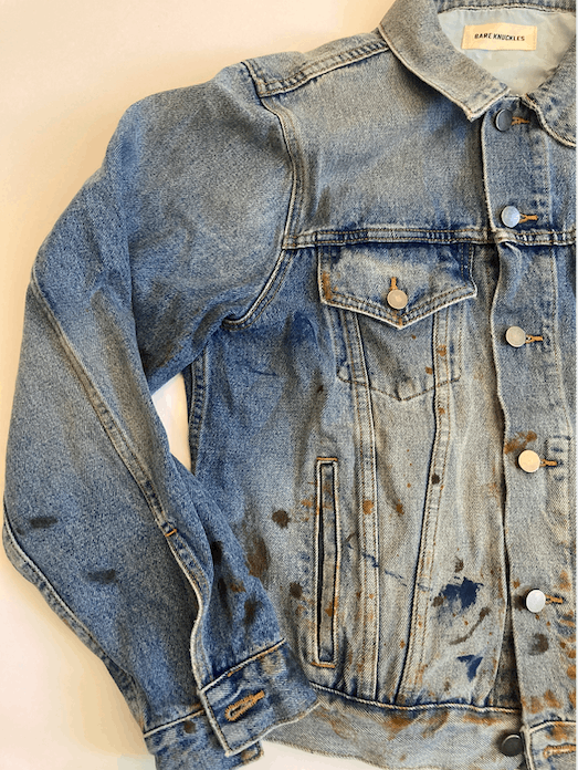 Bare Knuckles Bare Knuckles Paint Splatter Denim Jacket | Grailed
