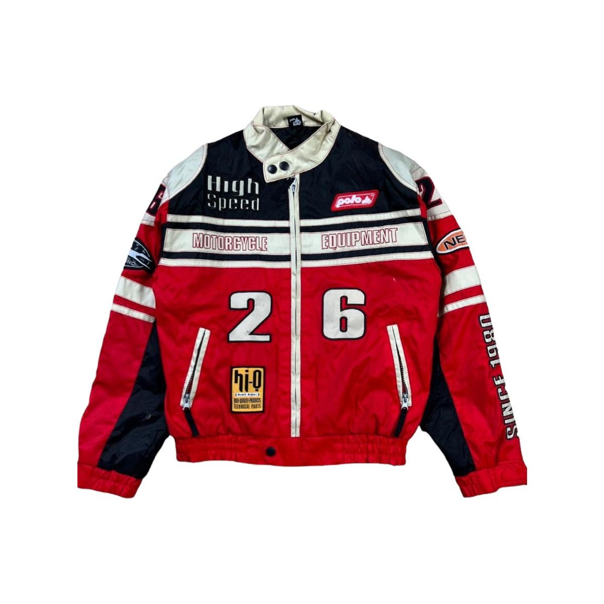 MOTO × Racing × Vintage Vintage High speed Racing Jacket bomber 90s Y2K ...