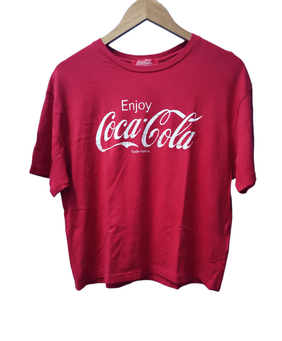 Coca Cola Enjoy Coca Cola Crop Top Tee Streetwear Pepsi coke | Grailed