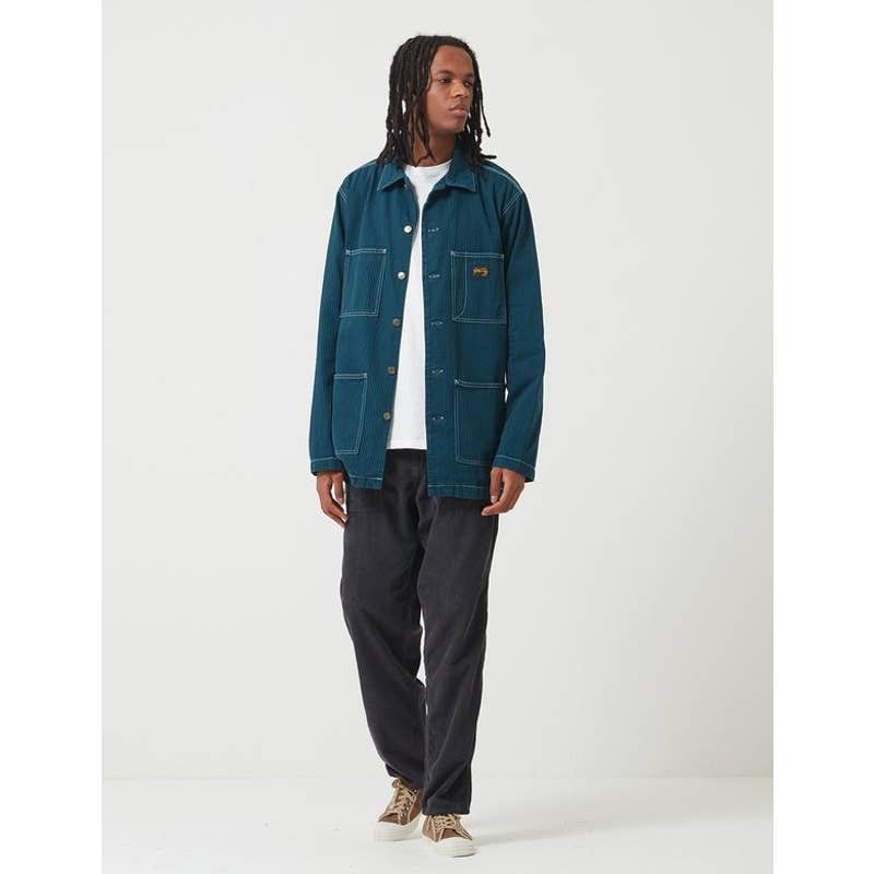 Urban Outfitters New UO The Stan Ray Shop Jacket Carbon Green Hickory ...