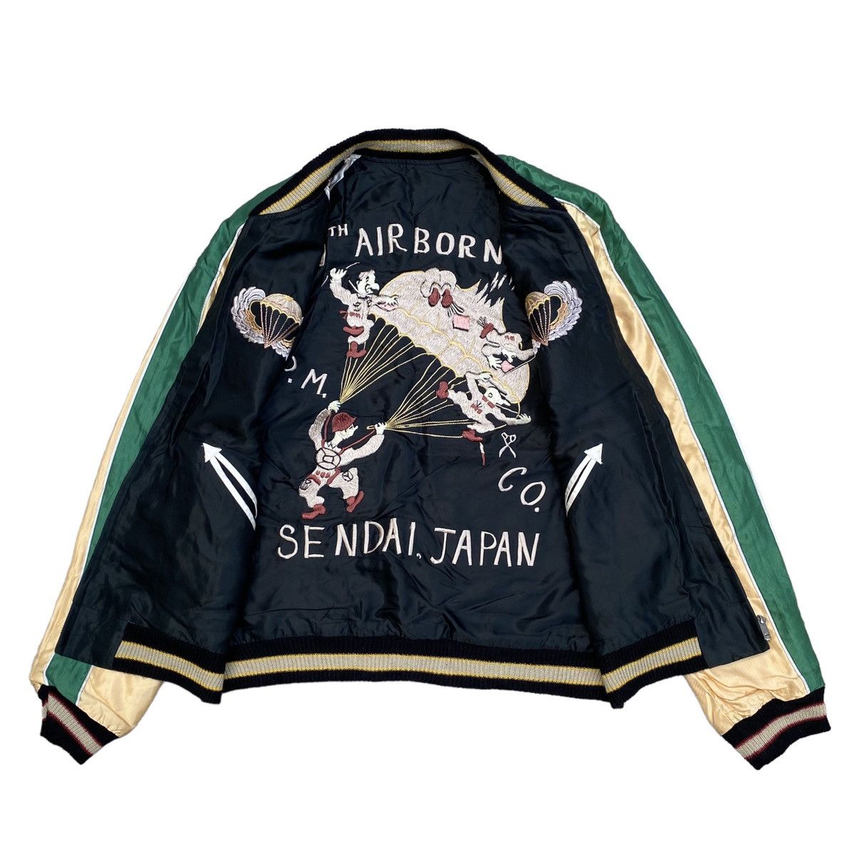 Toyo Enterprises Tailor toyo 11th airborne sendai japan souvenir jacket ...