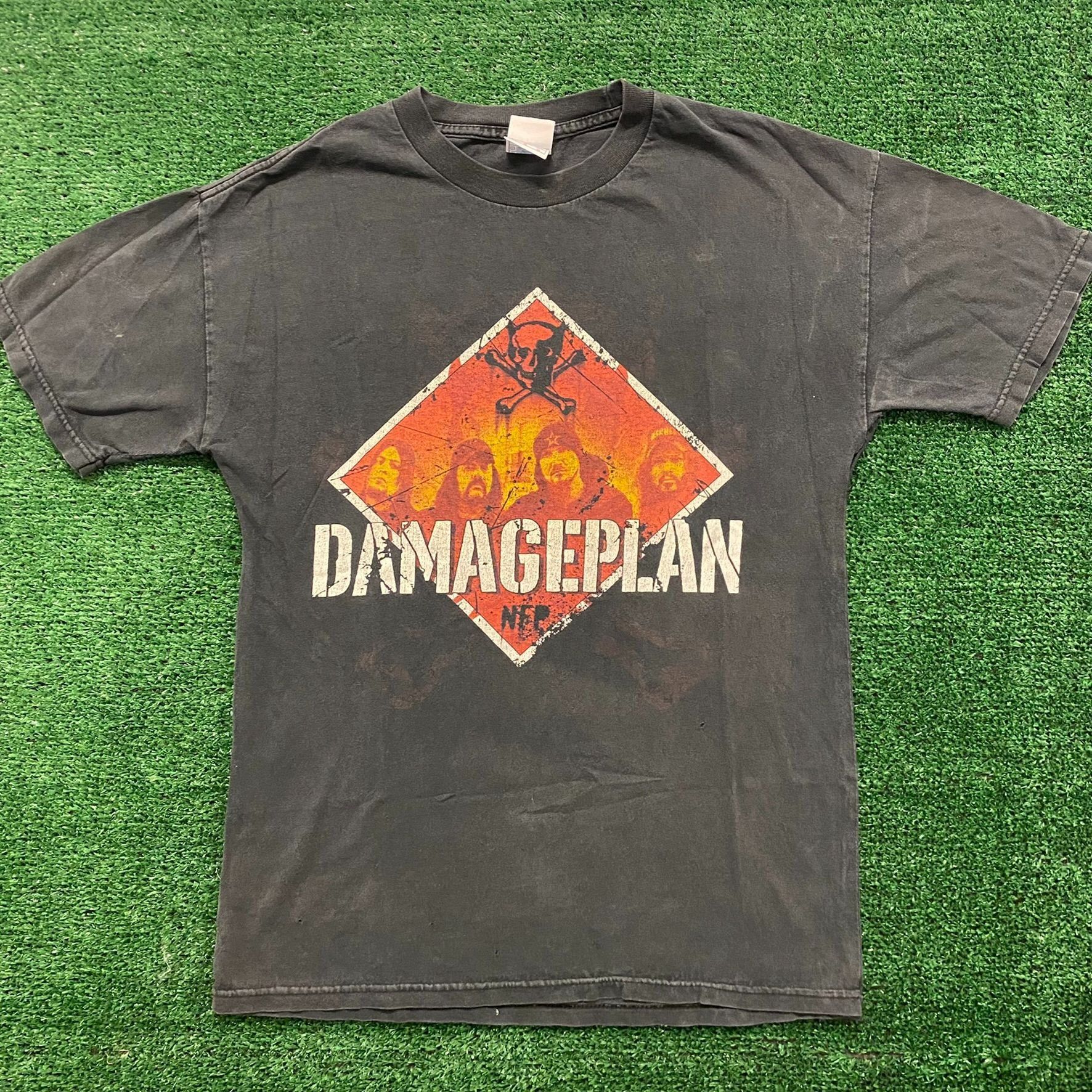 Vintage Damageplan Vintage Punk Metal Band T-Shirt | Grailed