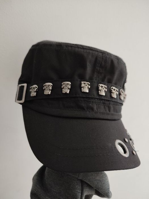 Streetwear Black Punk Spike Hats | Grailed