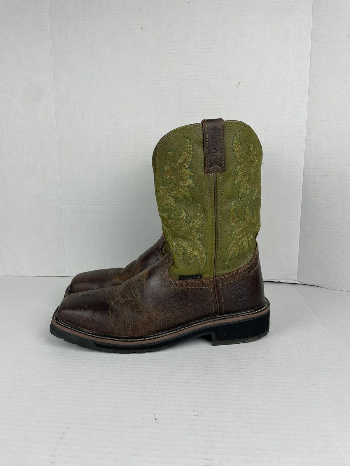 Justin Justin Work Boots Cowboy Men’s Stampede Steel Toe WK4688 | Grailed