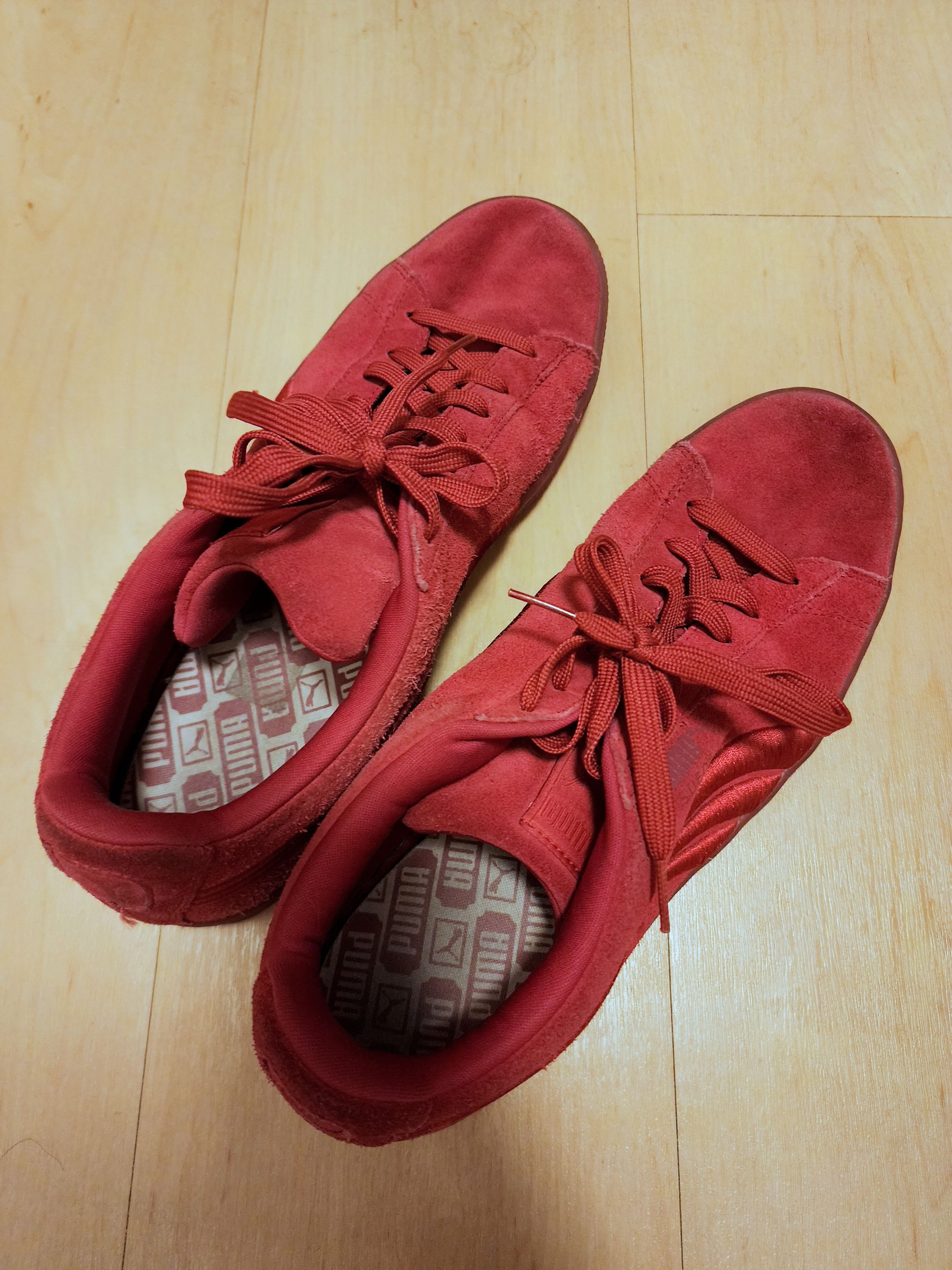 Puma PUMA Suede Classic Badge Pink 11 | Grailed