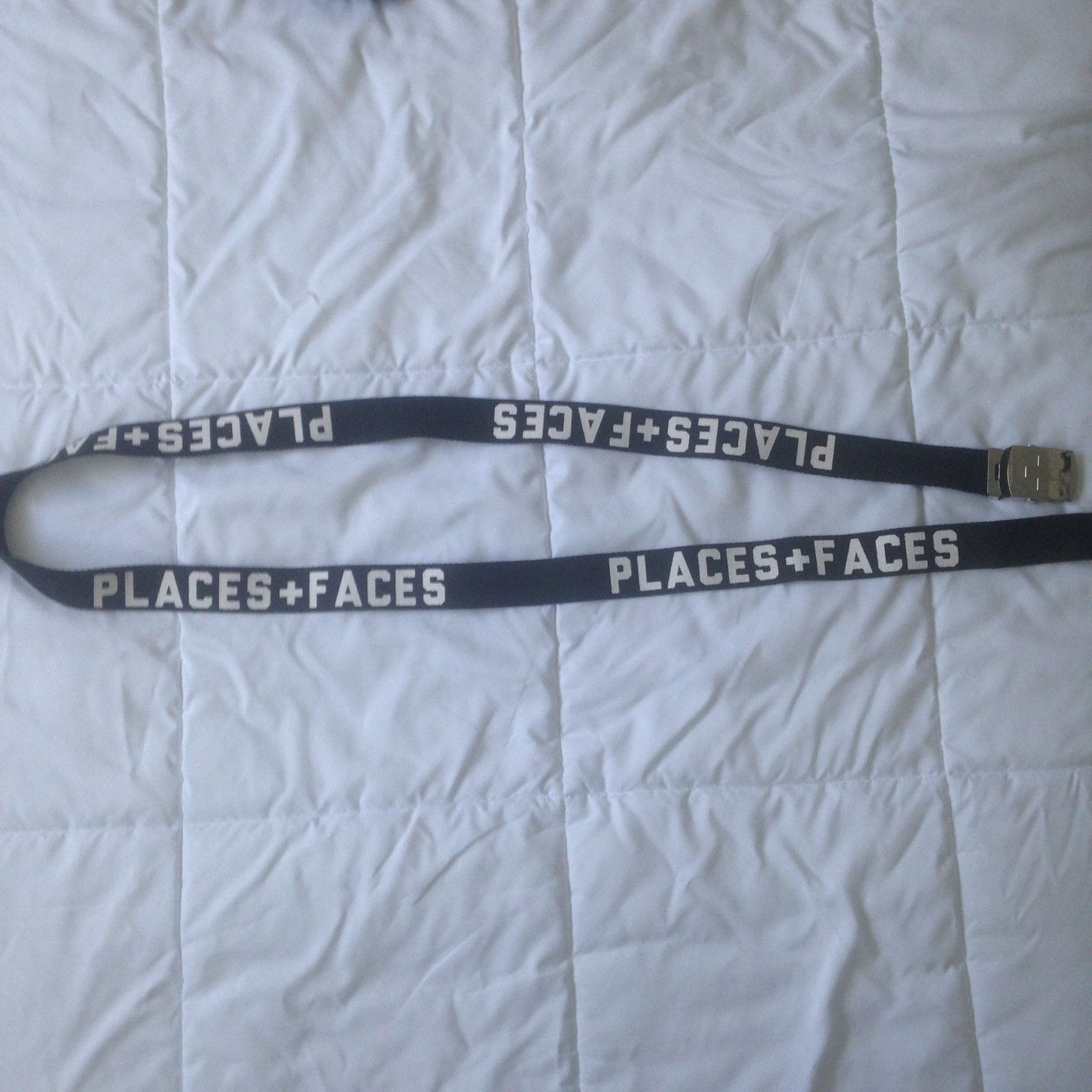 Places + Faces P+F Logo Belt | Grailed