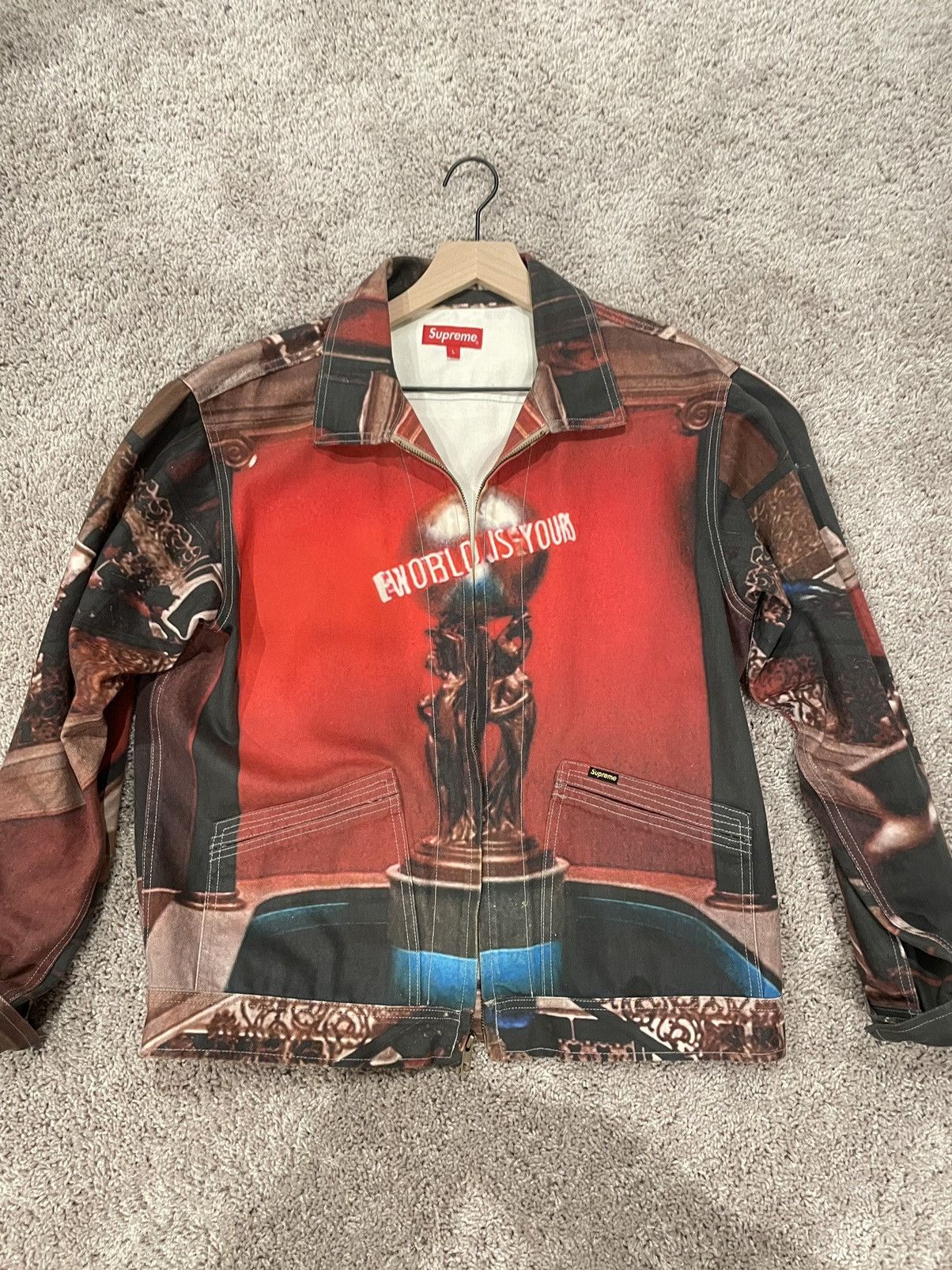 Supreme Scarface Denim Jacket | Grailed