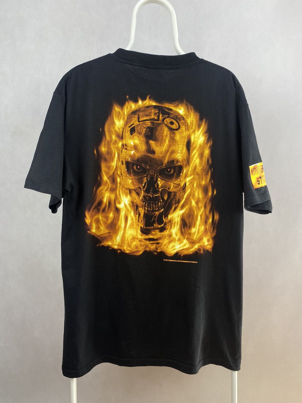 Vintage Vintage Tee T-shirt Universal Studios Terminator 2 90s | Grailed