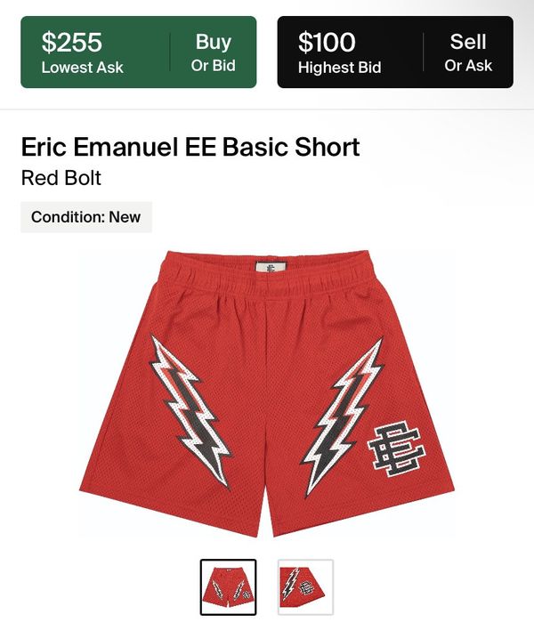 Eric Emanuel Eric Emmanuel basic shorts | Grailed